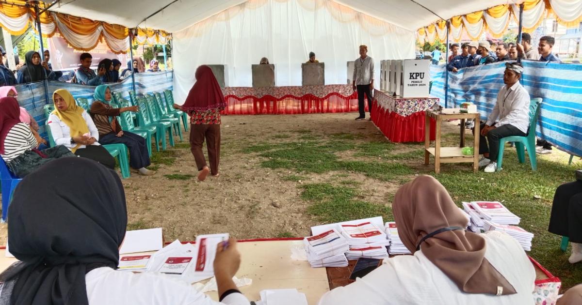 KPU Buton Gelar Simulasi Pungut Hitung Suara Pemilu 2024 | MonitorSultra.Com